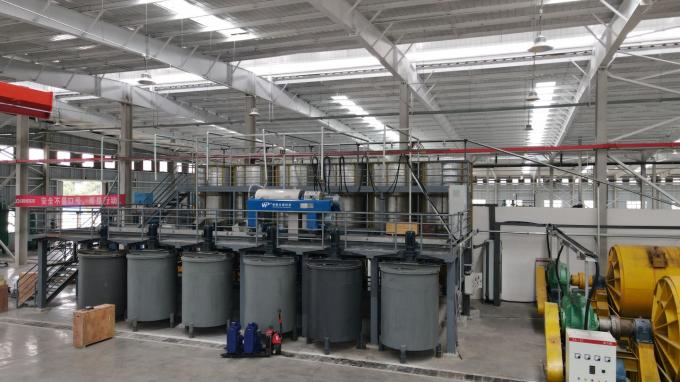 Permanent ferrite magnets ferrite production process -- ball milling stage