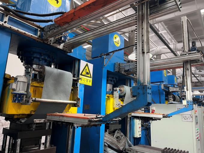 Permanent ferrite magnets ferrite production process --Compression moulding